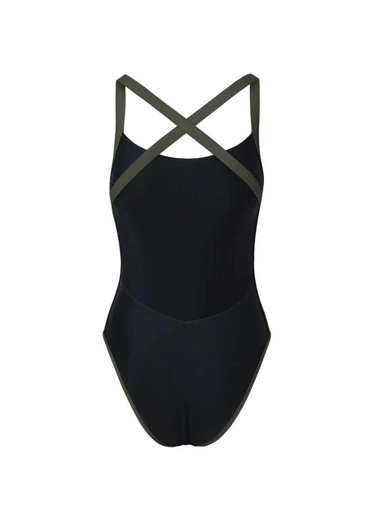 Karma Onepiece Swimsuit - Army | Instant Swim – INSTANT SWIM